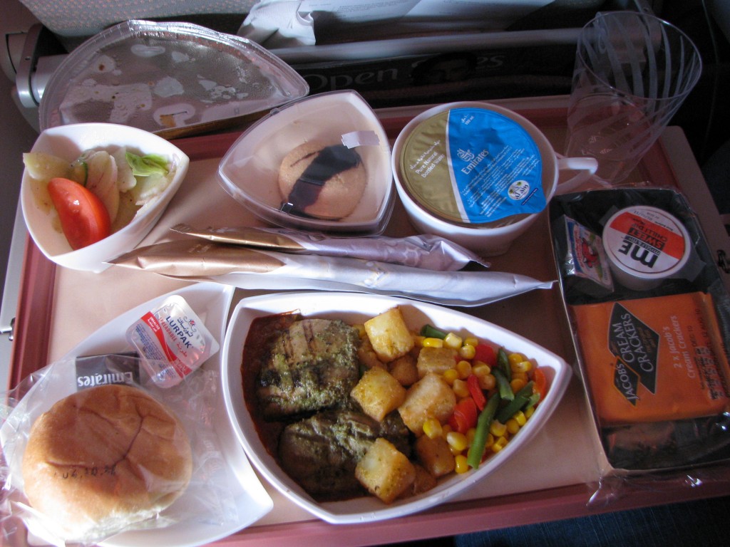 Emirates meal • As We Saw It
