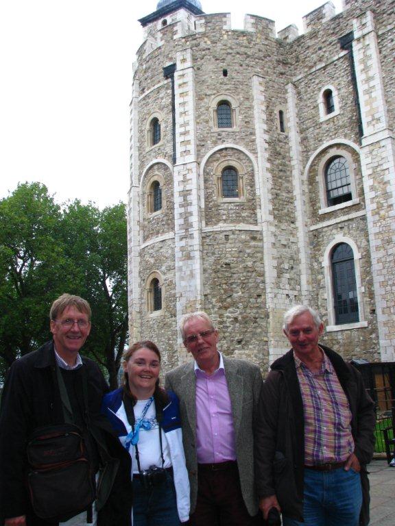 Linda with Nigel, Mike and Tim • As We Saw It