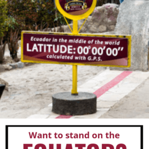 Where to Visit the Real Equator Line in Ecuador