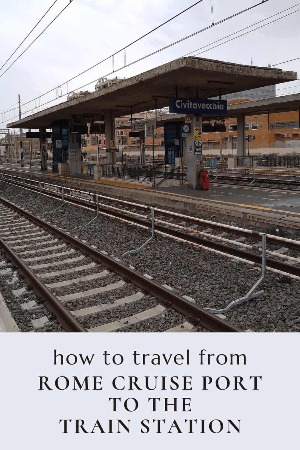 Civitavecchia Port to Train Station Made Easy