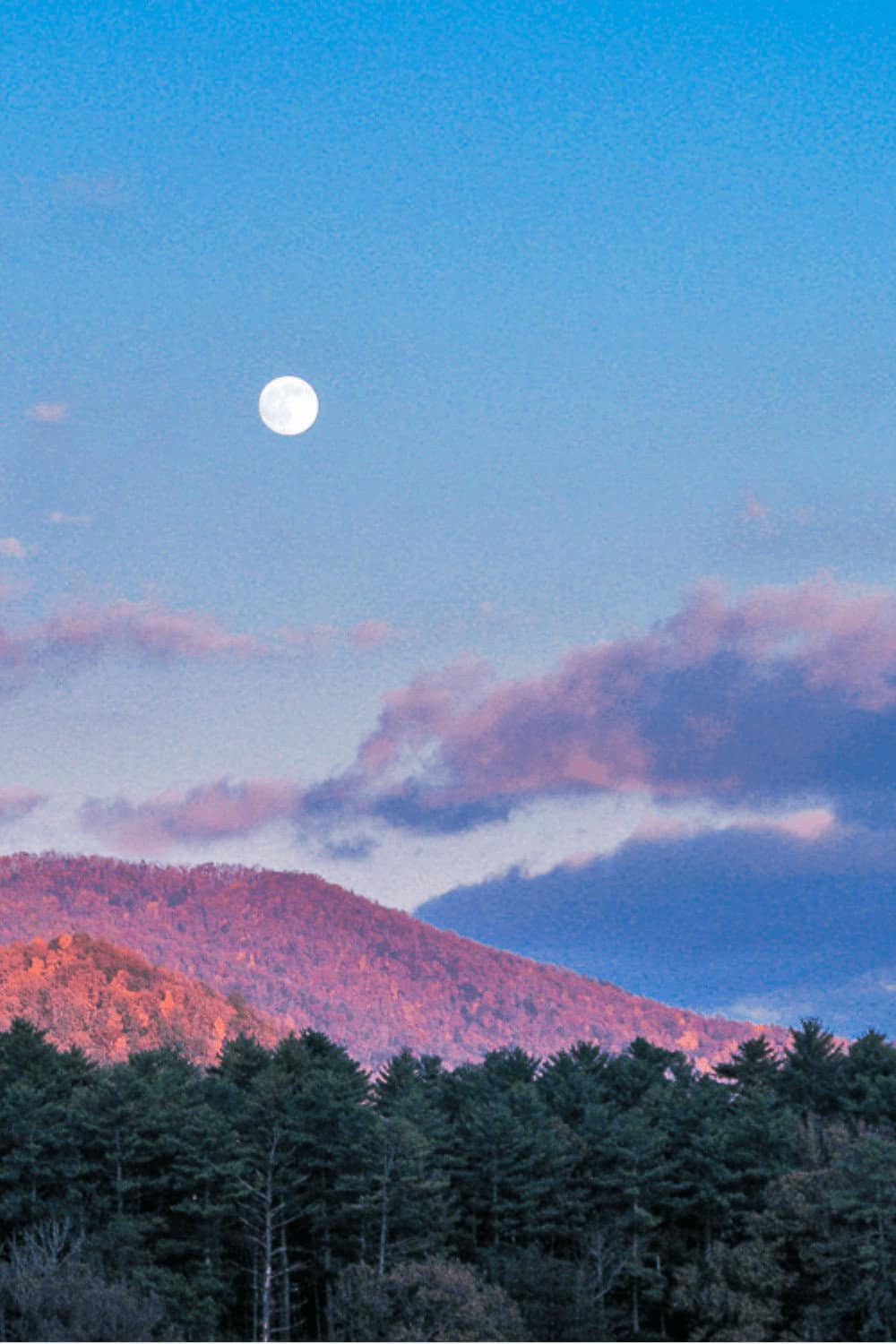 Moon over the Smokies • As We Saw It