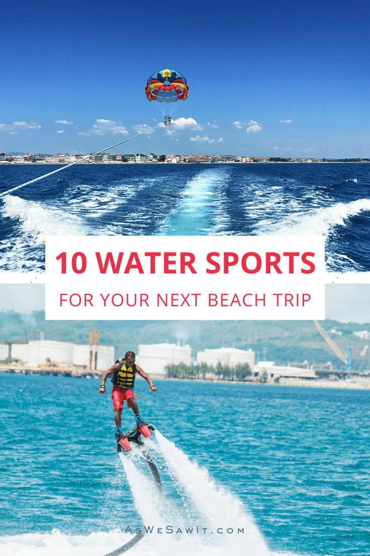 10 Epic Water Sports for Your Next Beach Vacation