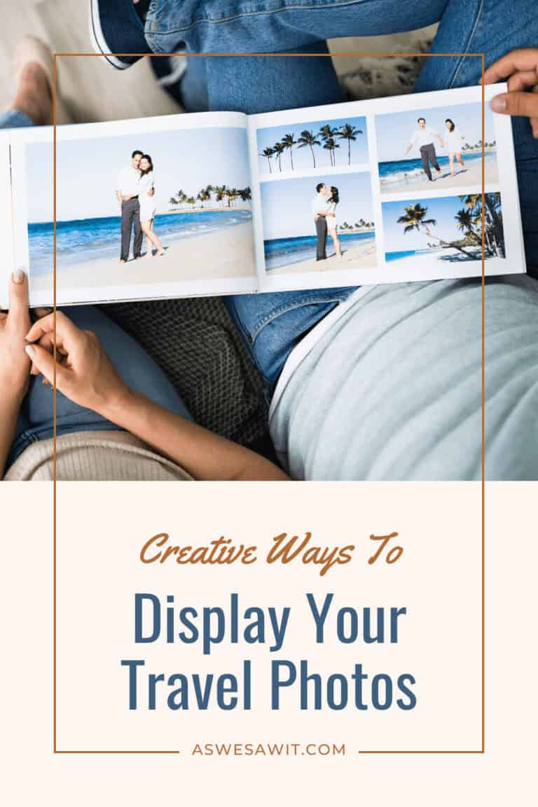 creative ways to display your travel photos • As We Saw It