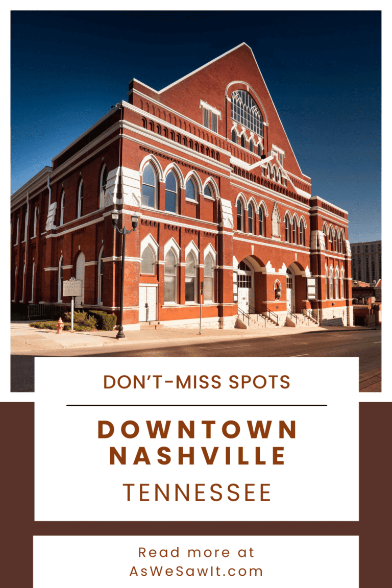 16 Fun Things to Do in Downtown Nashville