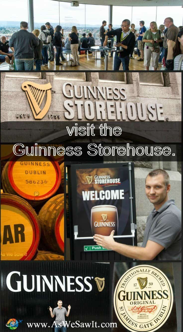 Guinness Storehouse pin • As We Saw It